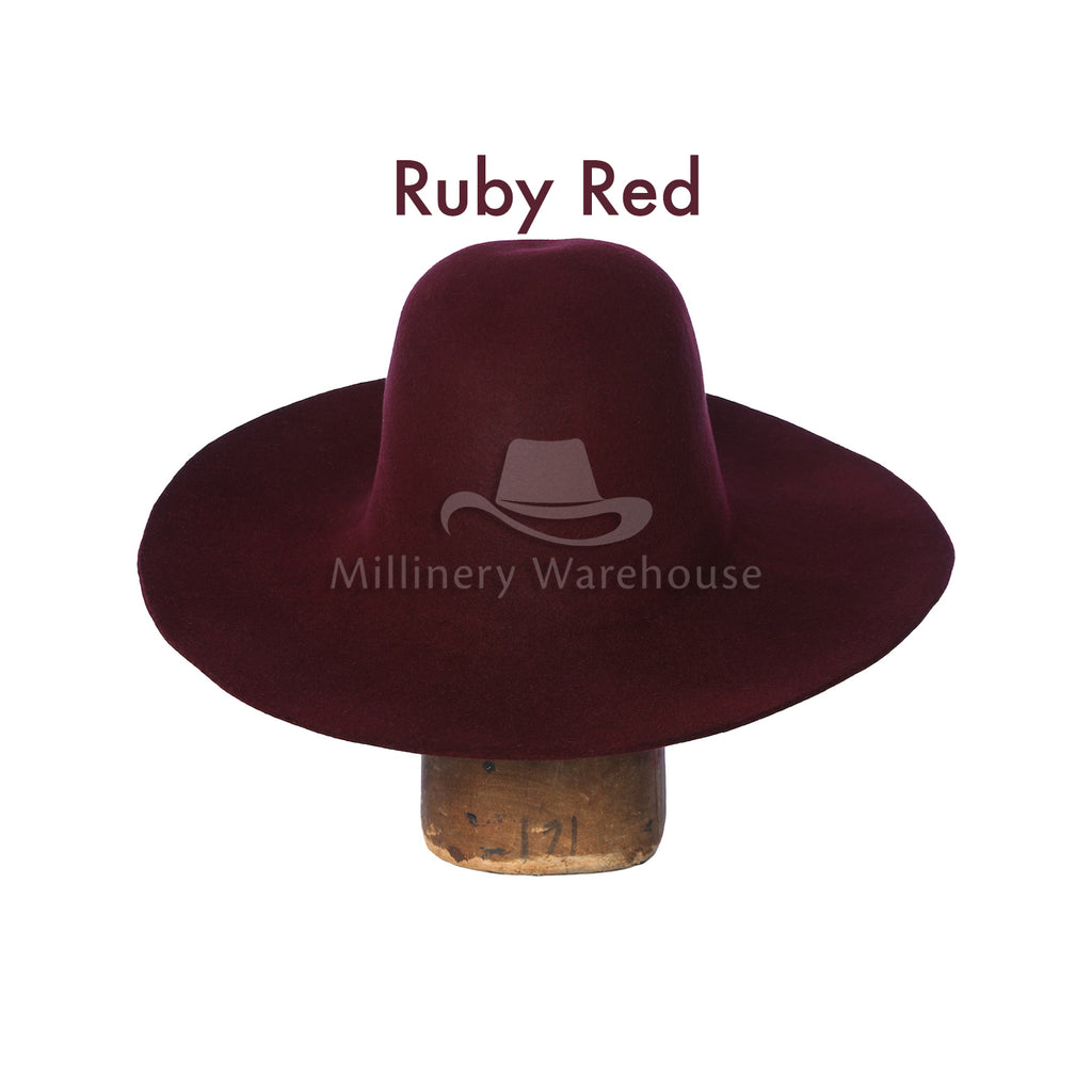 Midweight Fur Felt Hat Bodies - Millinery Warehouse