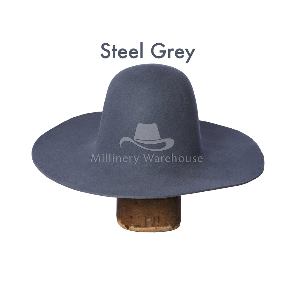 Midweight Fur Felt Hat Bodies - Millinery Warehouse